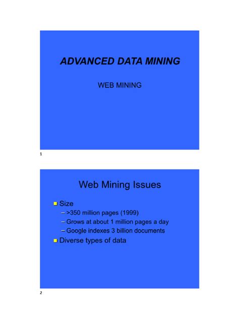 Spatial And Web Mining Pdf World Wide Web Internet And Web