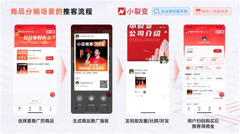 微信小店推客分销全攻略：4大场景 8大链路，解锁全域带货 小裂变学习园地