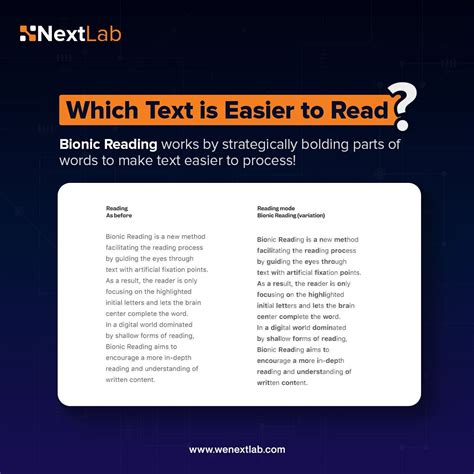 nextlab on linkedin bionicreading readinghack easyreading