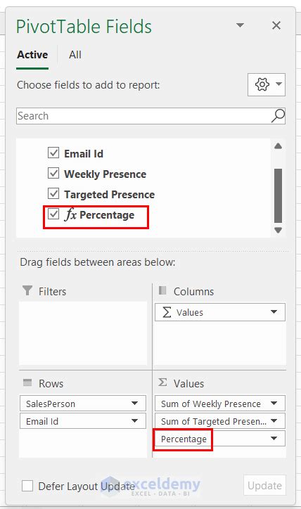 Calculate Percentage In Excel Vba Involving Macro Udf And Userform