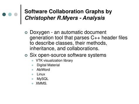 Ppt Software Systems As Complex Networks Powerpoint Presentation