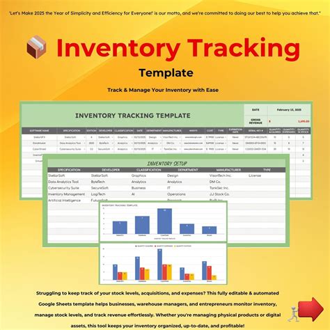 Inventory Tracking Template Google Sheets Stock Management Product Inventory Spreadsheet