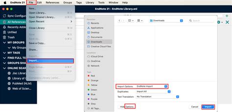 Use Import Filters EndNote For Mac Subject And Research Guides At Macquarie University