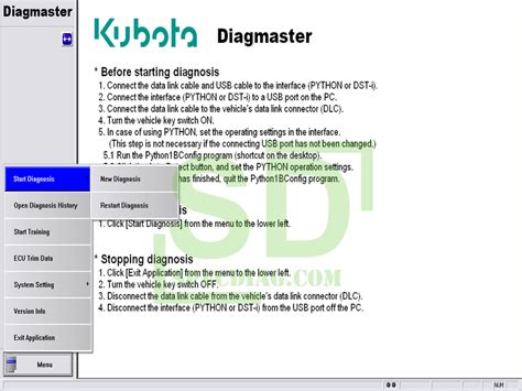 kubota diagnostic kit python epc cable