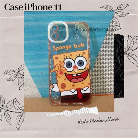 Jual Kms Casing Hp Iphone 11 Karakter Spongebob Shopee Indonesia