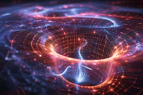 A Colorful Swirling Vortex Of Light And Color Stock Image Image Of Background Galaxy 321122197