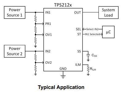 Power Supply Clarification For V Ref For TPS212x Electrical Engineering Stack Exchange