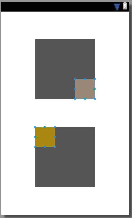 Android RelativeLayout Align Parent Side Margin Side Stack Overflow