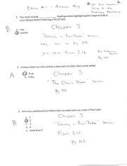 Exam 1 Answer Key Pdf Course Hero