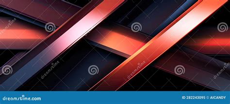 Modern And Minimalistic Background With Intersecting Diagonal Stripes Creating A Sense Of
