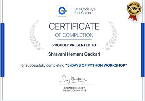 shravani gadkari on linkedin thrilled to share that i finished the