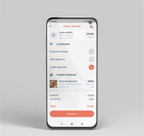 Delivery Boy For Multi Restaurants Flutter App