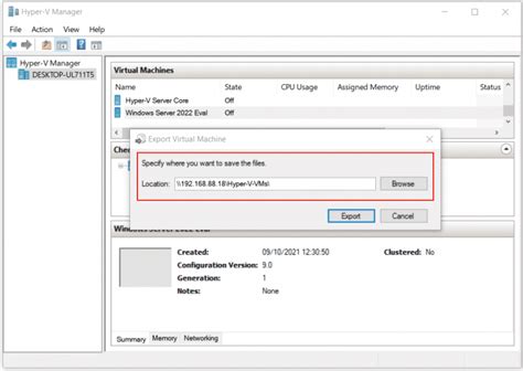 How To Migrate A Virtual Machine From Windows To Hyper V Server Tech With Jasmin