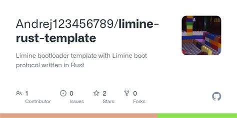 GitHub Andrej Limine Rust Template Limine Bootloader Template With Limine Boot