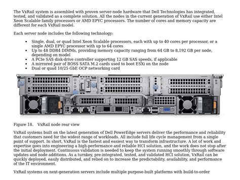 Vxrail Nodes Dell Vxrail System Tech Book Dell Technologies Info Hub