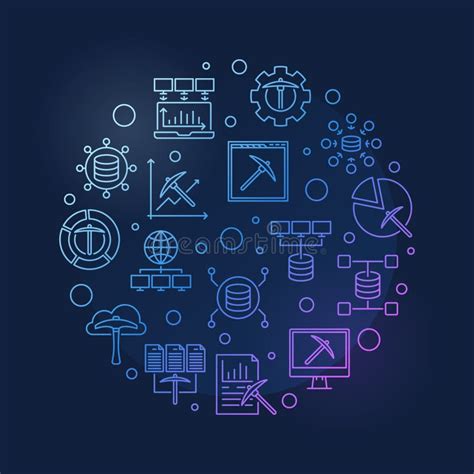 Colorful Data Analysis Illustration Stock Vector Illustration Of
