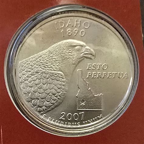 2007 D Idaho State Quarter Bu In Original Mint Cello R45 For Sale