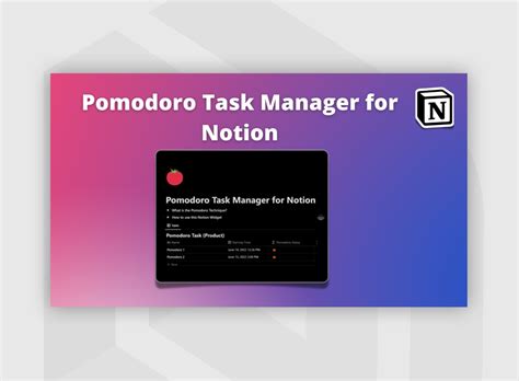 12 Best Notion Pomodoro Templates And Widgets 2023