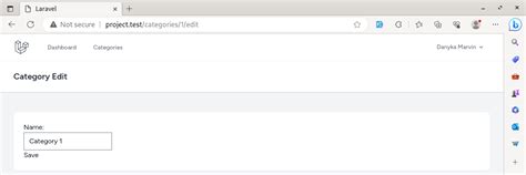 Categories CRUD Table Create Edit Delete Laravel Daily
