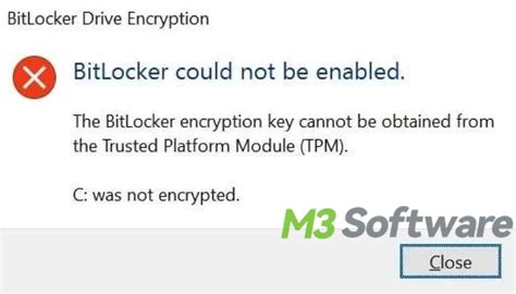 Bitlocker Could Not Be Enabled Error Causes And How To Fix