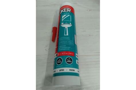 Силиконовый санитарный герметик Boxer S бесцветный, 260 мл Н1617/23 ...