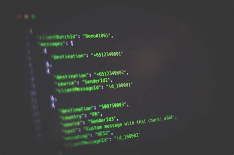 Premium Photo Close Up Of Coding On Computer Screen