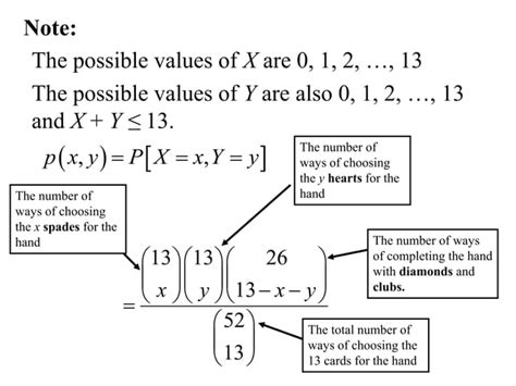 jointly distributed random variaables ppt physics science