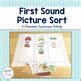 First Sound Picture Sort A Phonemic Awareness Activity By Happy To Be In K