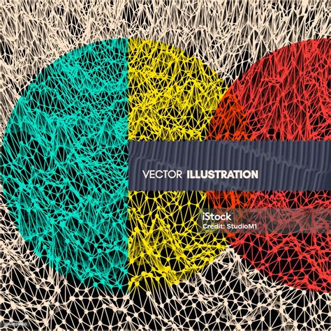 Abstract Science Or Technology Background Graphic Design Network Illustration 3d Grid Surface