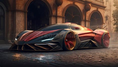 Luxury Speed Super Car Fast Power Vehicle Concept Stock Illustration Illustration Of Design