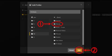 How To Add A Library To Plex Plexopedia