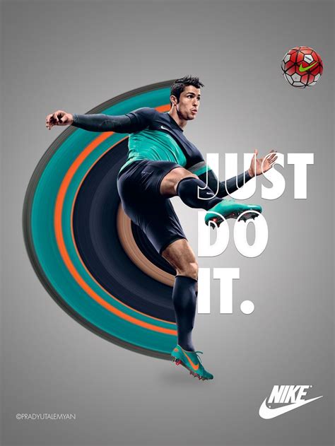 Nike Just Do It Pradyut Alemyan Nike Ronaldo Poster Cristiano