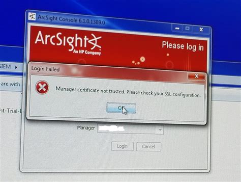 Manager Ceritifacate Not Trustedplease Check Your Ssl Configuration Threat Detection And