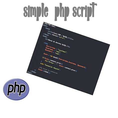 Make A Simple Php Script For You By Ekmhyr Fiverr