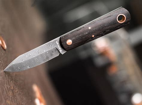 Boker Solingen Barlow Bff Damast Fixed Blade Knife 2 76″ Damascus