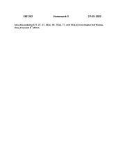HW Spring EEE Pdf EEE Homework Solve The Problems