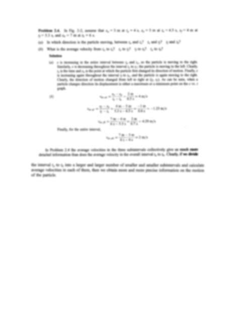 SOLUTION Physics I Example Problem Studypool