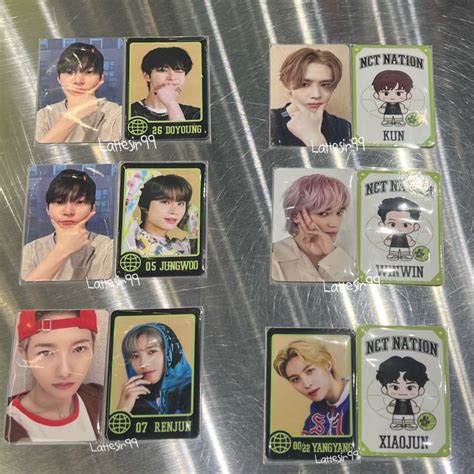 Jual Trading Card Tc Nct Nation Doyoung Renjun Kun Taeyong Yangyang Xiaojun Selca Concept