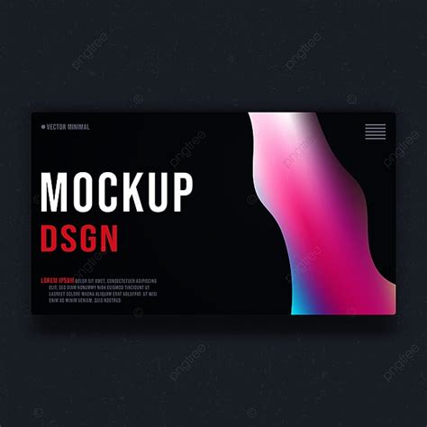 Mockup Background Template Abstract App Poster Template Download On Pngtree