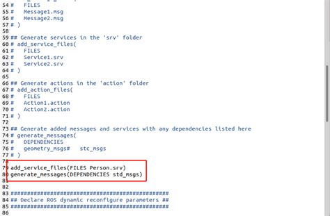 ROS学习 服务数据 srv 的定义与使用 Gentle Jan 博客园