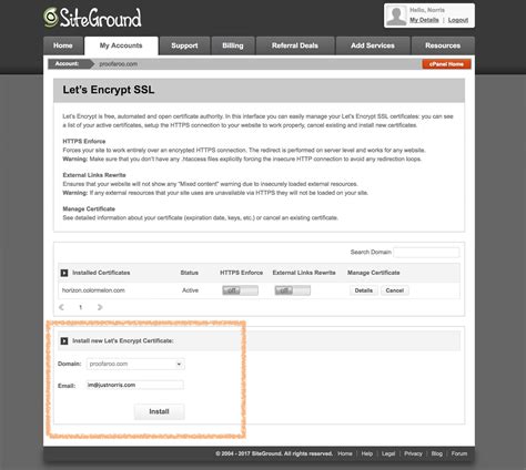 generate ssl certificate colormelon