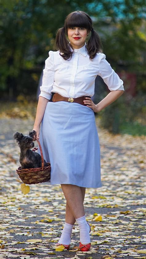 Miss Green Easy Diy Halloween Costume Dorothy Diy Halloween