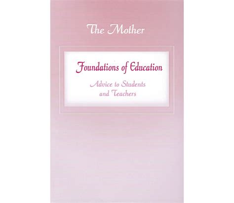 Foundations Of Education Auromere