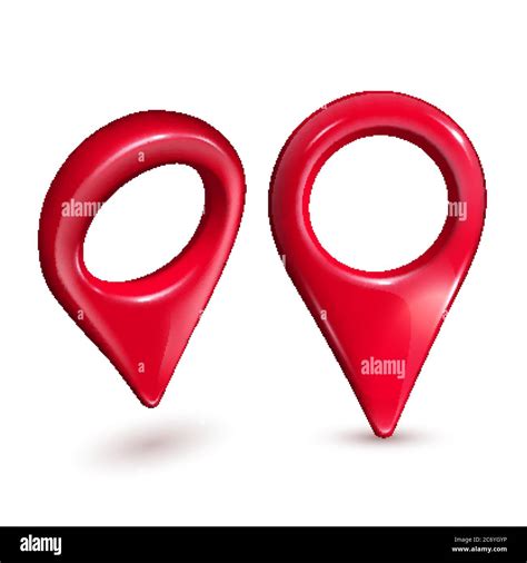 Map Pointer Gps Location Modern Symbol Set Vector Stock Vector Image Art Alamy