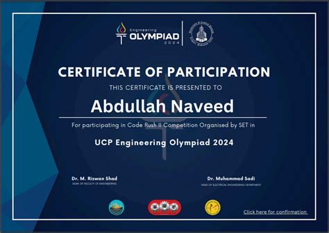 Abdullah Naveed On Linkedin Ucpolympiad Coderushii