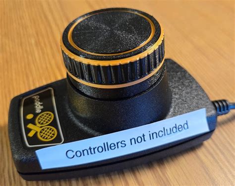 Atari 2600 Paddle Wheel Replacement Set Black And Gold Accents Etsy