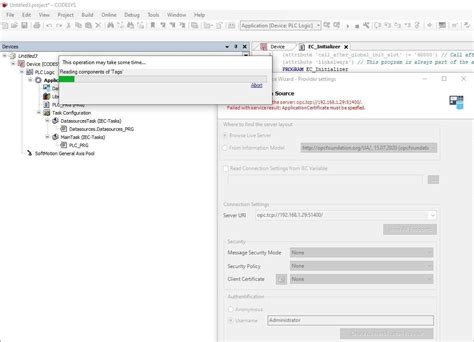 Codesys Forge Codesys Forge Talk Engineering 🇬🇧 Problem With Downloading Opc Ua Tags By