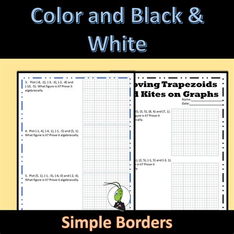 Classifying Quadrilaterals On Coordinate Plane Geometry Proof Made By Teachers