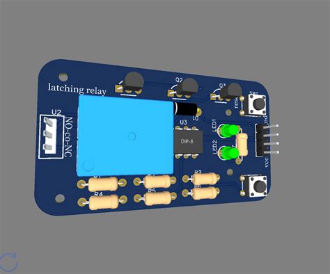 Latching Relay Module With Physical Button Input And Arduino Compatible Inputs 4 Steps