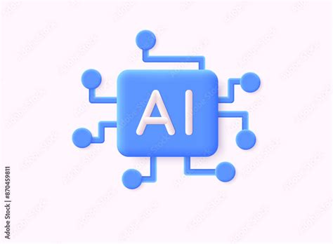 generate ai button ai stars icon artificial intelligence logo llm